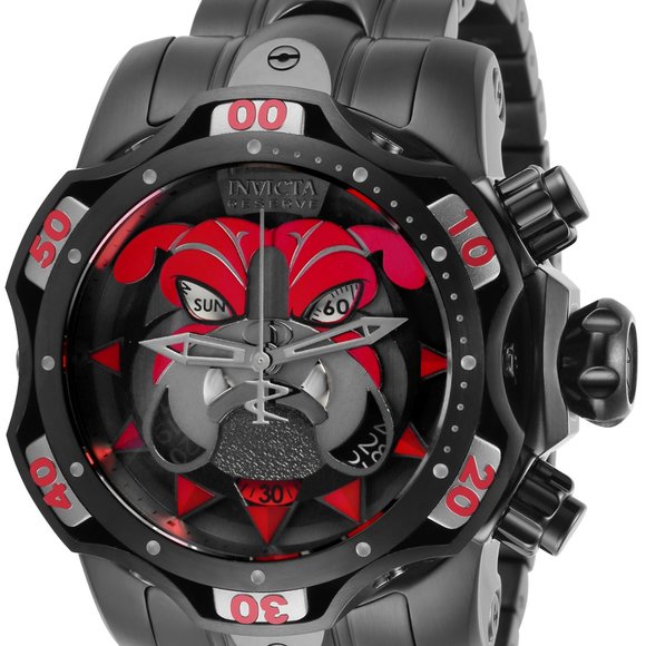 Invicta | Accessories | Invicta Reserve Venom Bull Dog Swiss Quartz ...